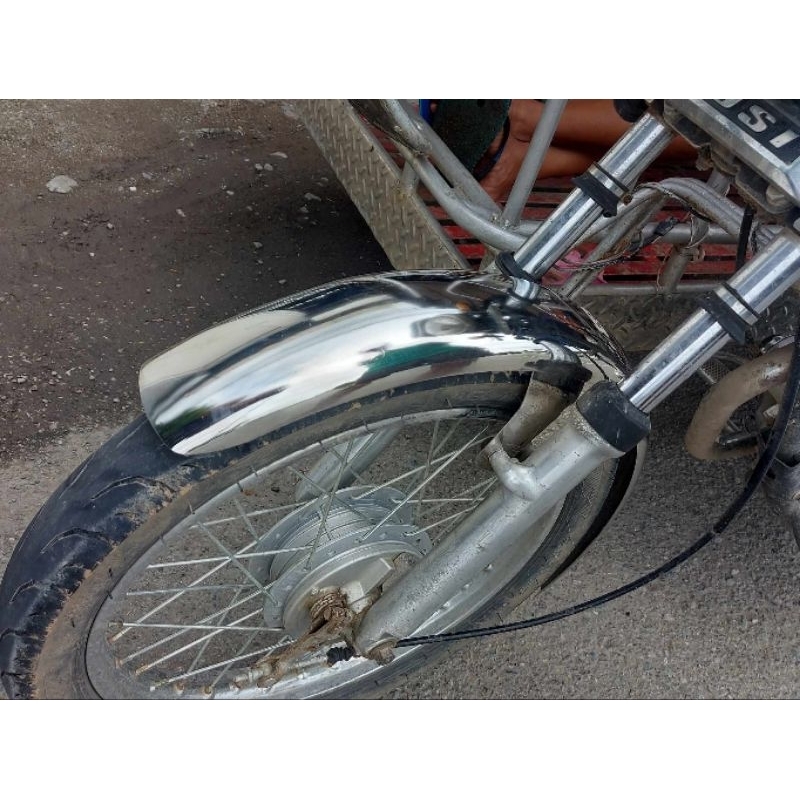 RUSI 100 front fender (GS) | Shopee Philippines