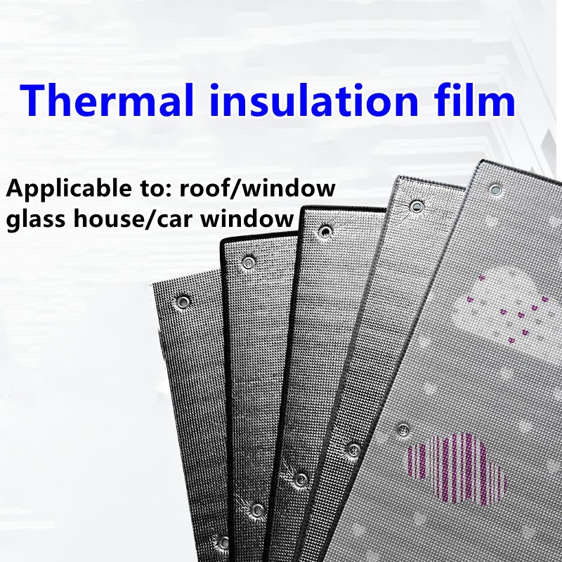 Heat Insulation Foam Roof insulation Ceiling Window Glass Jalousie Film ...
