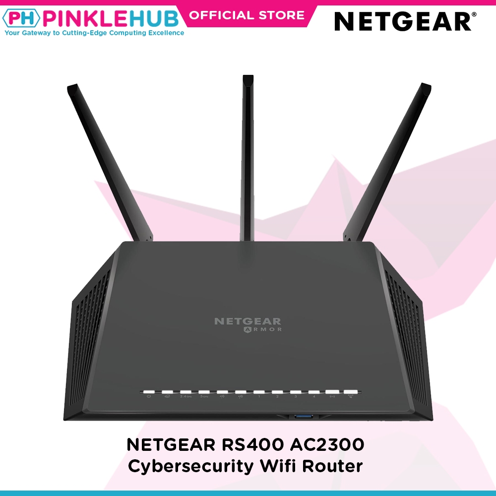 NETGEAR RS400 AC2300 Cybersecurity Wifi Router (RS400-100PES) | Shopee ...