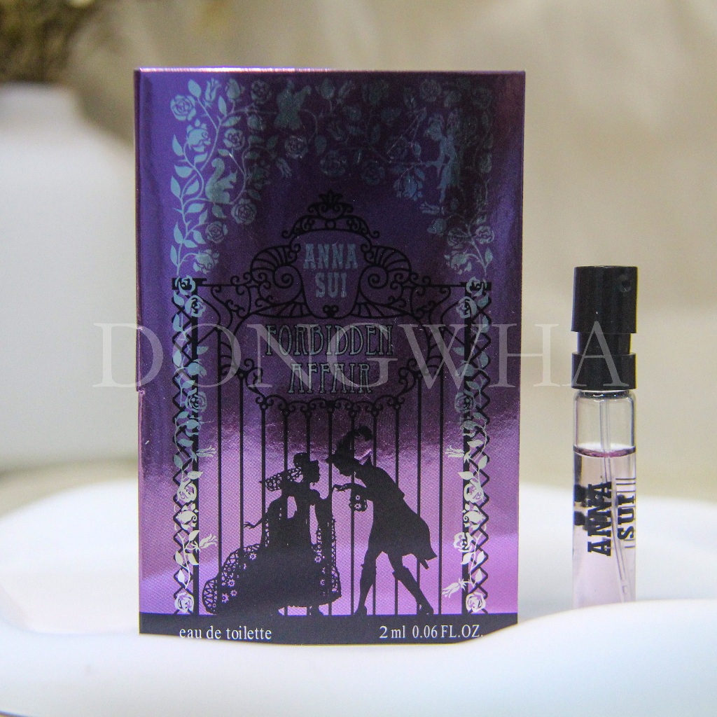 Perfume Sample Anna Sui Forbidden Affair, 2010 Mini Fragrance For Women 2ML | Shopee Philippines