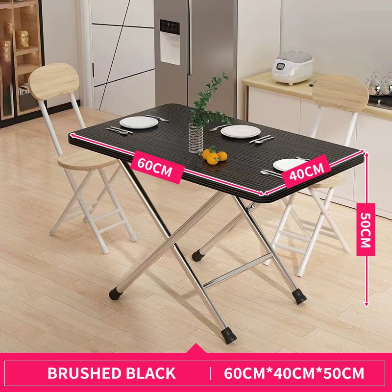 COD Folding Dining Table Lamesa Dining Table Study Desk Outdoor Camping ...