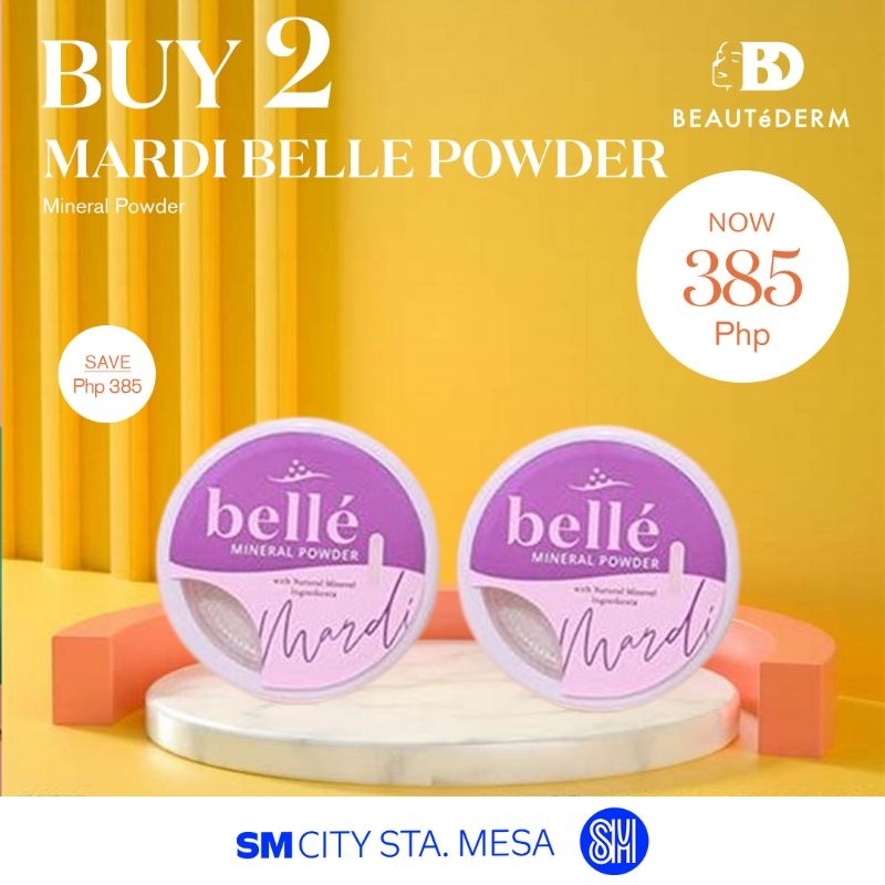 ⭐️BUY 1 TAKE 1⭐️ BEAUTéDERM Belle Mineral Powder (Skintone/Beige ...