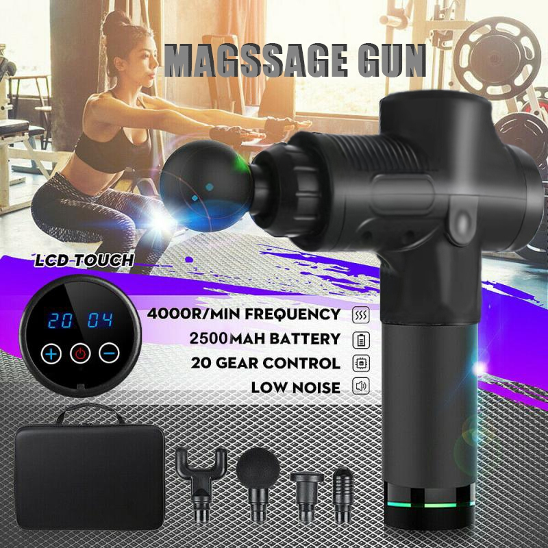 Massage Gun Muscle Relaxation Percussive High Frequency Vibration ...