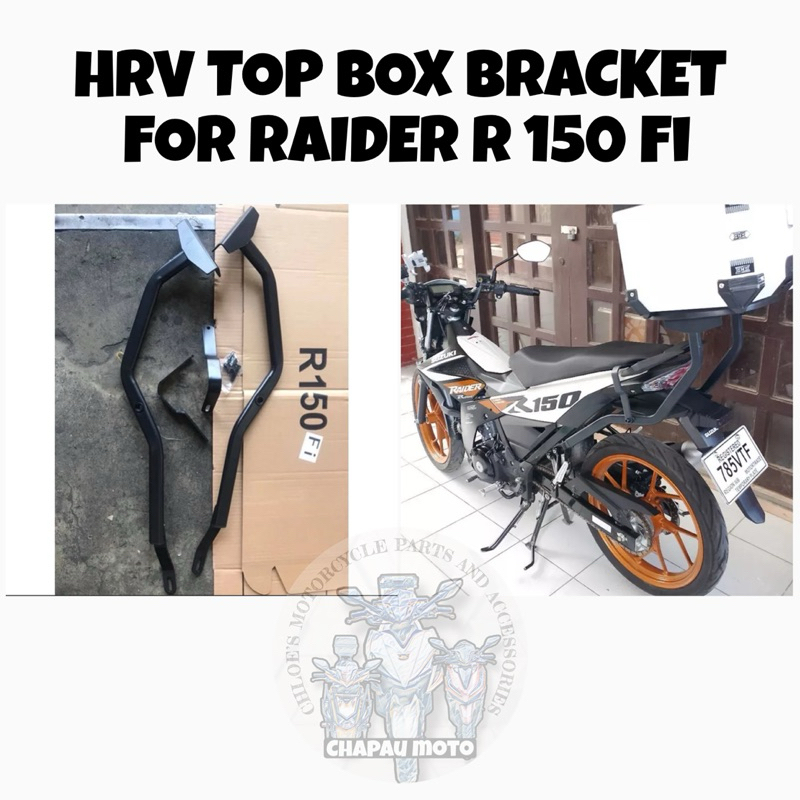HRV TOP BOX BRACKET FOR RAIDER R 150 Fi | Shopee Philippines