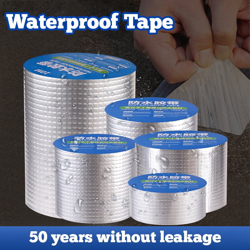 Aluminum Foil Tape Waterproof Roof Sealant Super Fix Repair Wall Crack ...