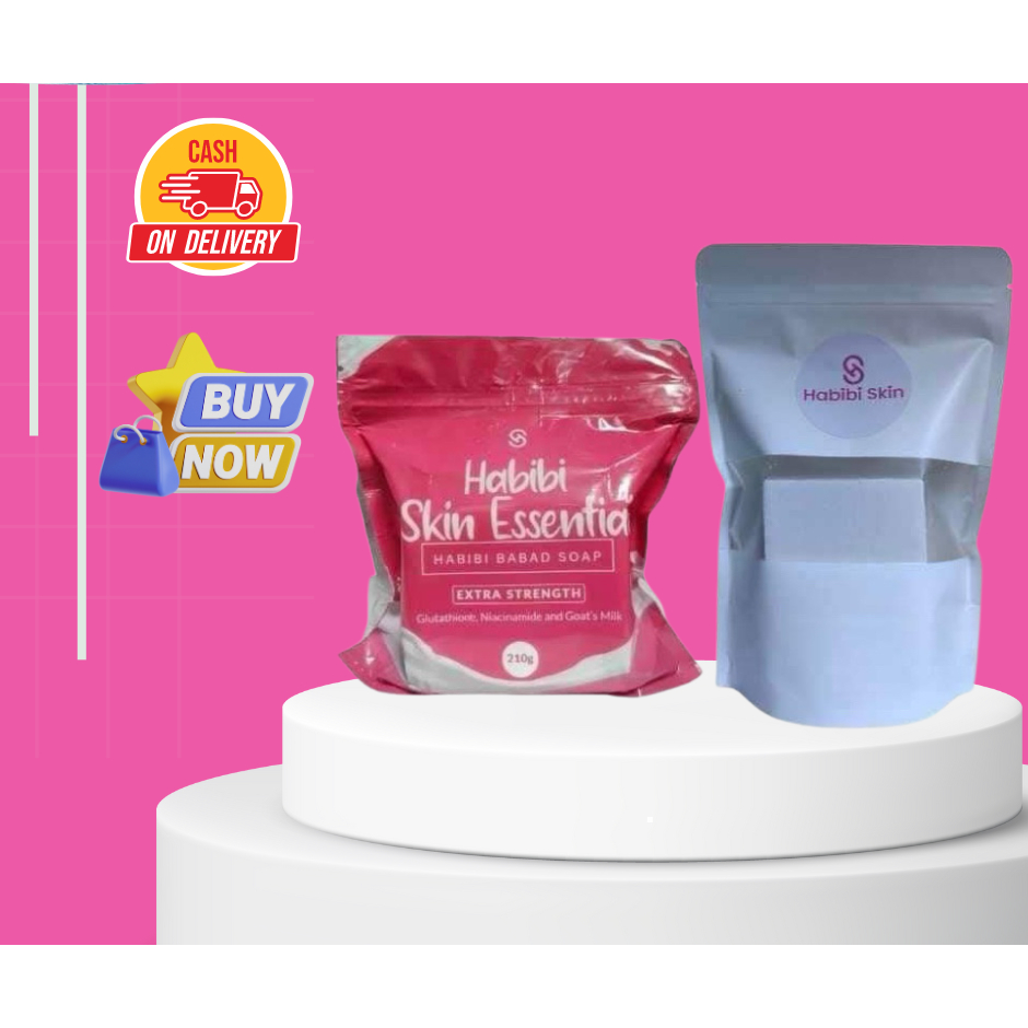 HABIBI Babad Soap Skin Essentials Whitening Soft 3 Bars per pack 210g ...
