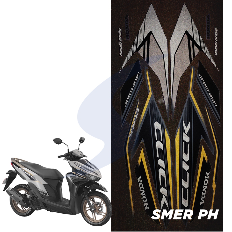 Honda Click 2024 i125 Motorcycle Decal UVPrint | Shopee Philippines