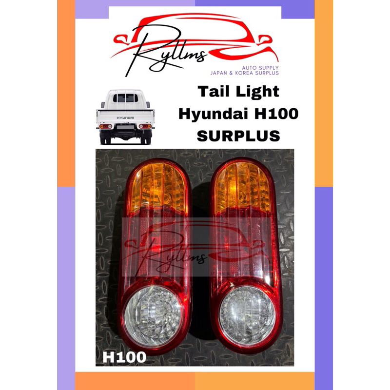 Tail Light Hyundai H100 Porter | Shopee Philippines