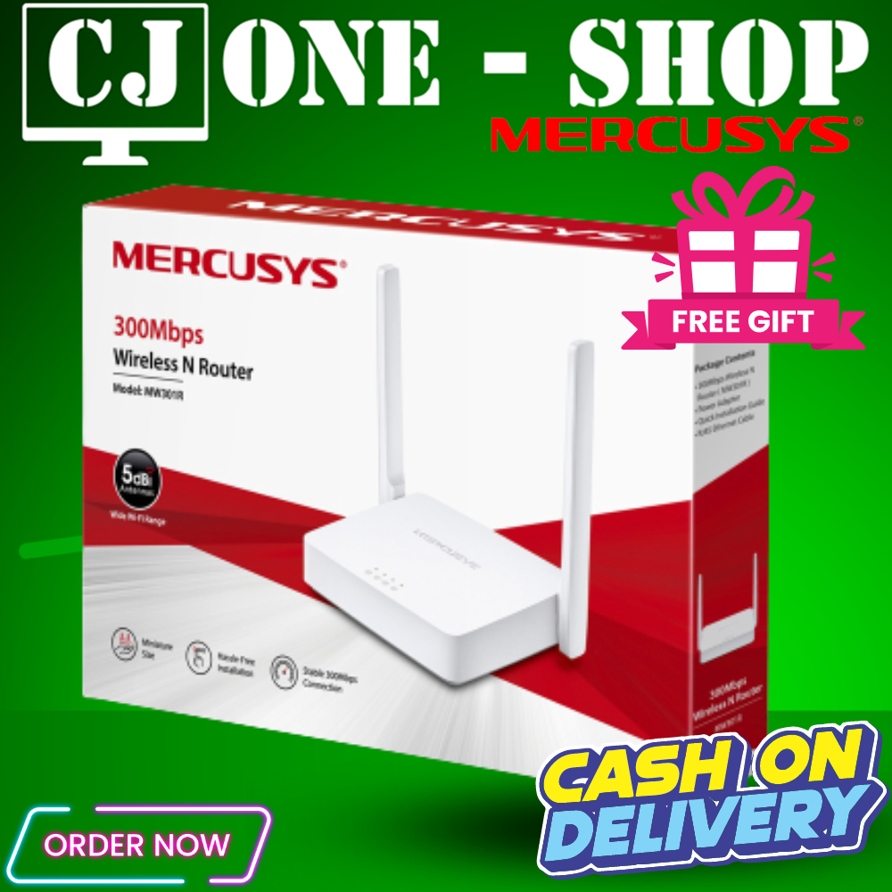 Mercusys MW301R 300Mbps Wireless N Router ( Powered by TP-LINK ...