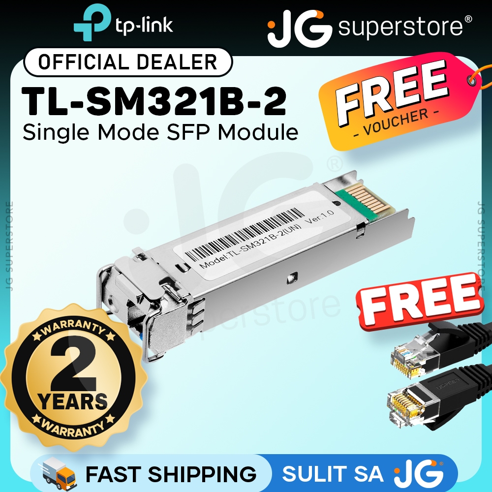 [CLEARANCE] TP-Link TL-SM321B-2 1000Base-BX WDM Bi-Directional SFP ...