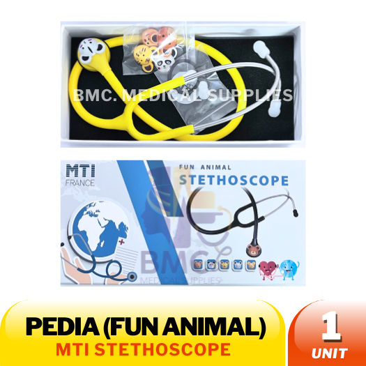 MTI France Stethoscope for Pedia (Fun Animal Pediatric Character ...