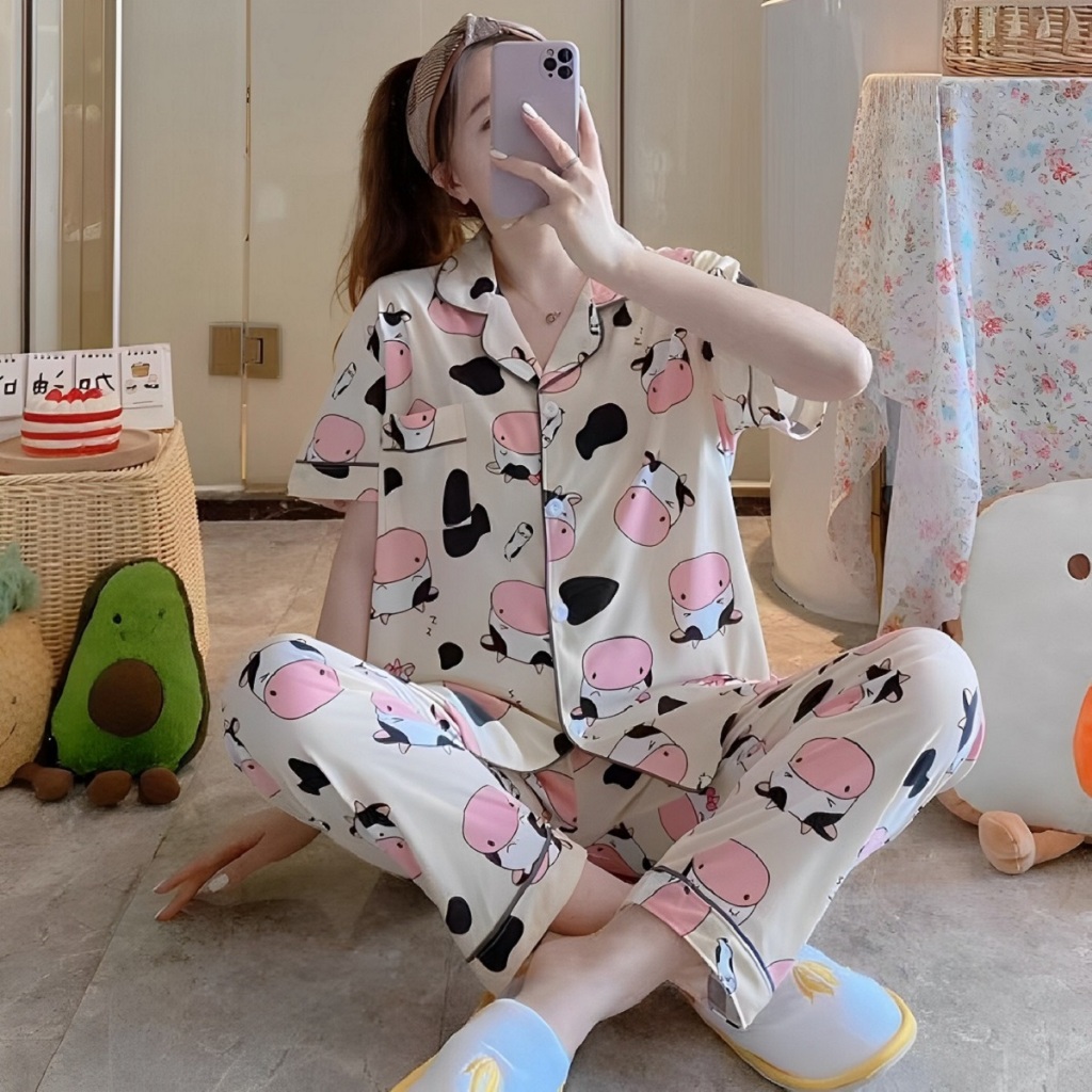 HIHI cotton pajama terno fashional new design sleepwear for women ...