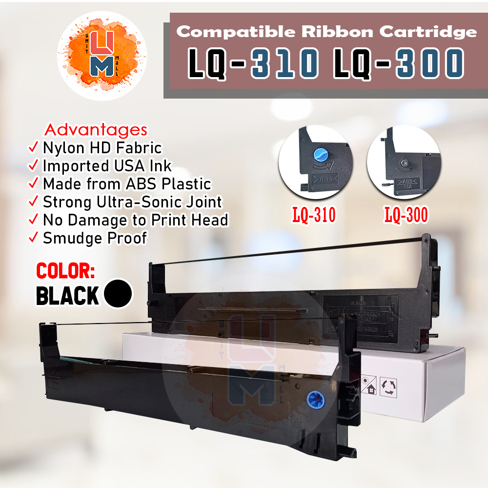 LQ310 LX310 LQ 300 LX 300 Compatible Dot Matrix Printer Ribbon for use ...