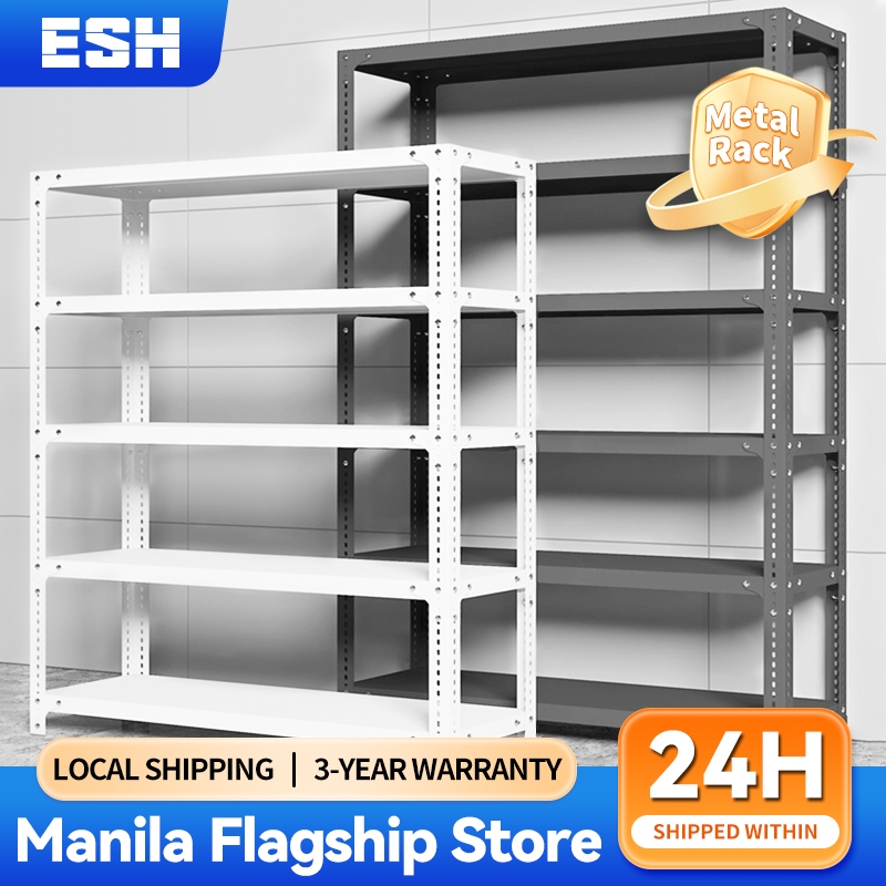 ESH Metal Rack Steel Rack Boltless Rack Goods Storage Shelf Metal Shelf ...