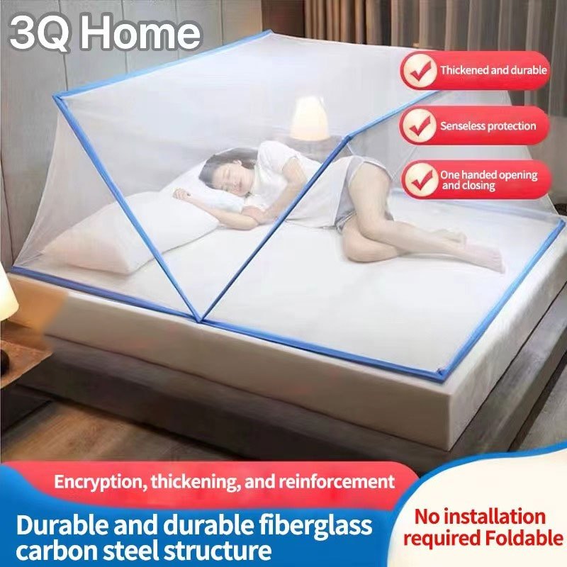 Foldable Adults Mosquito Net Home Bed Size Mosquito Nets Decor Home ...