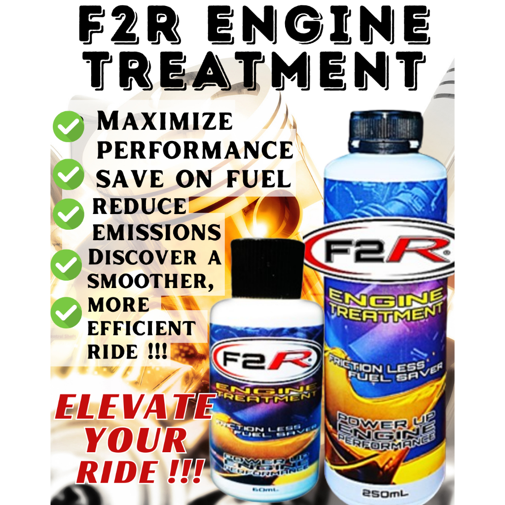 F2R RACING OIL ADDITIVES COMPLETE ENGINE TREATMENT | Shopee Philippines
