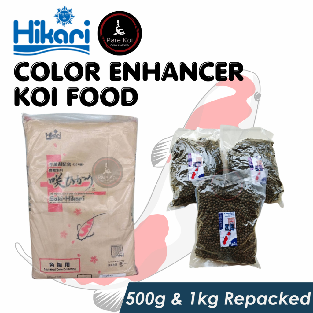 Saki Hikari Color Enhancer 1kg Koi Food | Shopee Philippines