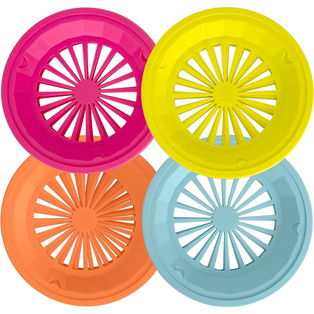 24PCS/12PCS PLASTIC PLATE HOLDER COLORED PLASTIC PLATE PAPER PLATE ...