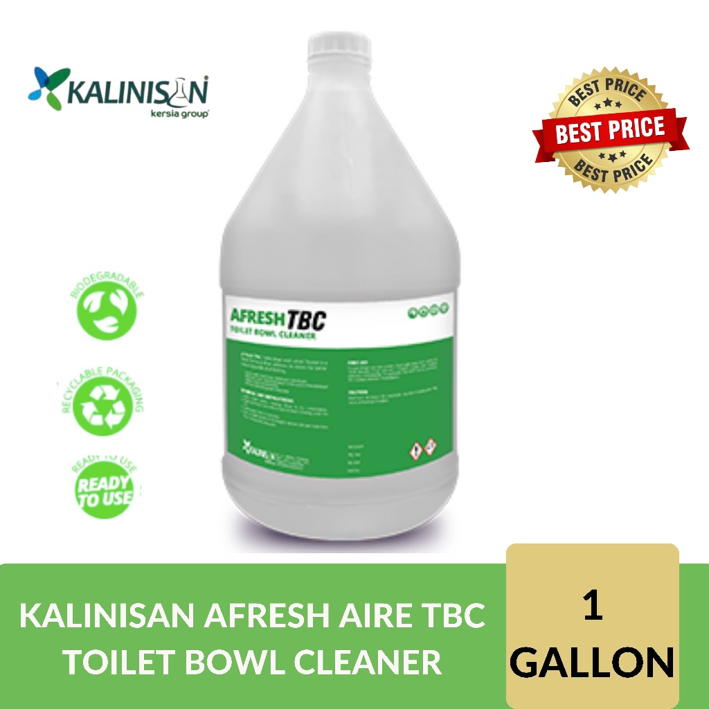 BEST PRICE Kalinisan Afresh Aire TBC Toilet Bowl Cleaner 1 gallon ...