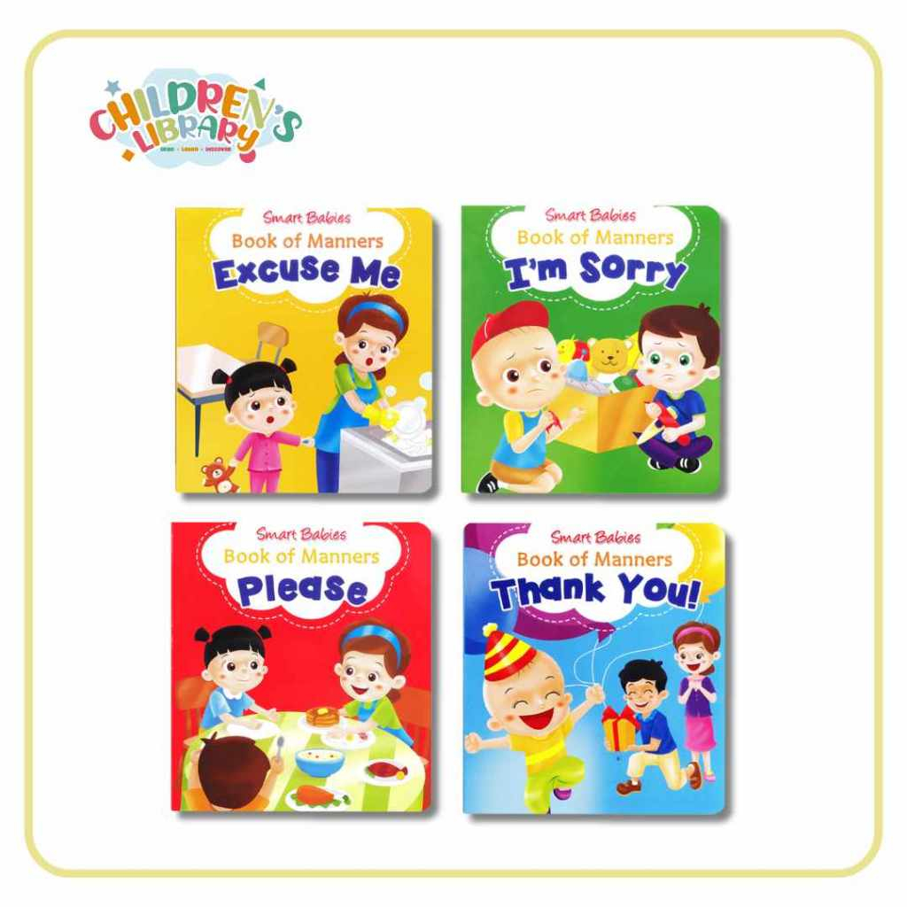 Smart Babies Book Of Manners Excuse Me Please Thank You Im Sorry Book ...