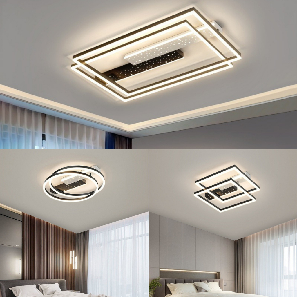 Ceiling lights LED living room starry bedroom headlights Modern Nordic ...