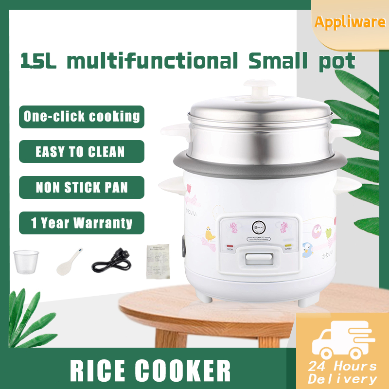 mini rice cooker small rice cooker with steamer small rice cooker for 1 ...