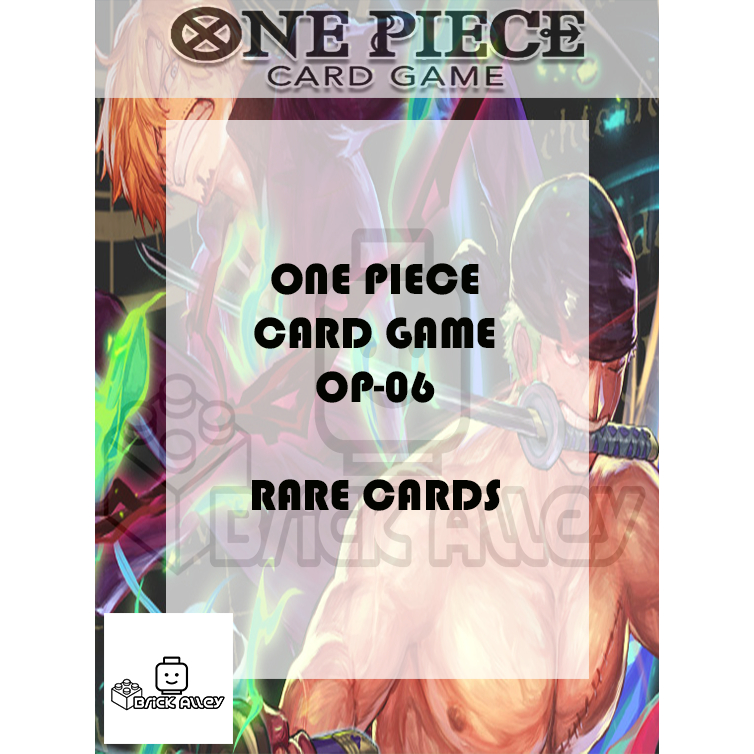One Piece TCG OP06 Rare Cards (R) | Shopee Philippines