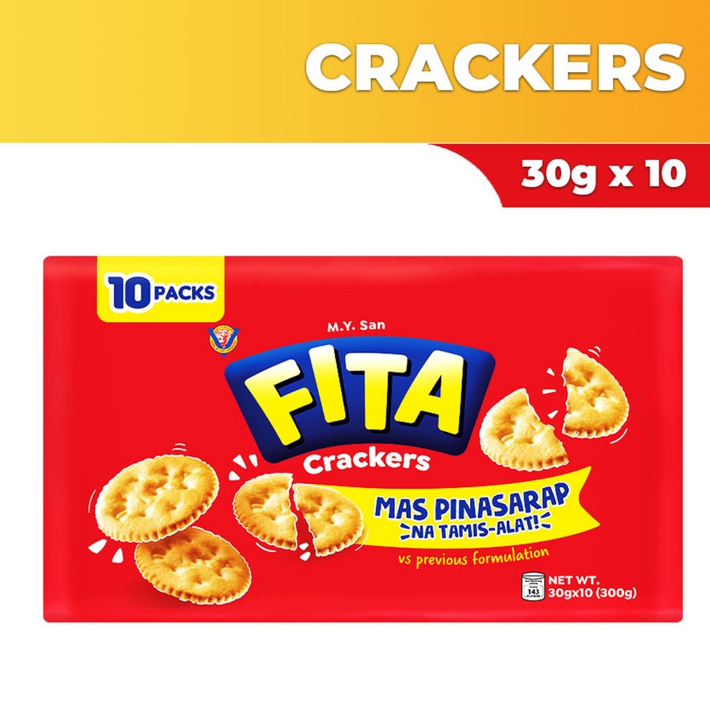 Fita Biscuits Singles 30gx10 | Shopee Philippines
