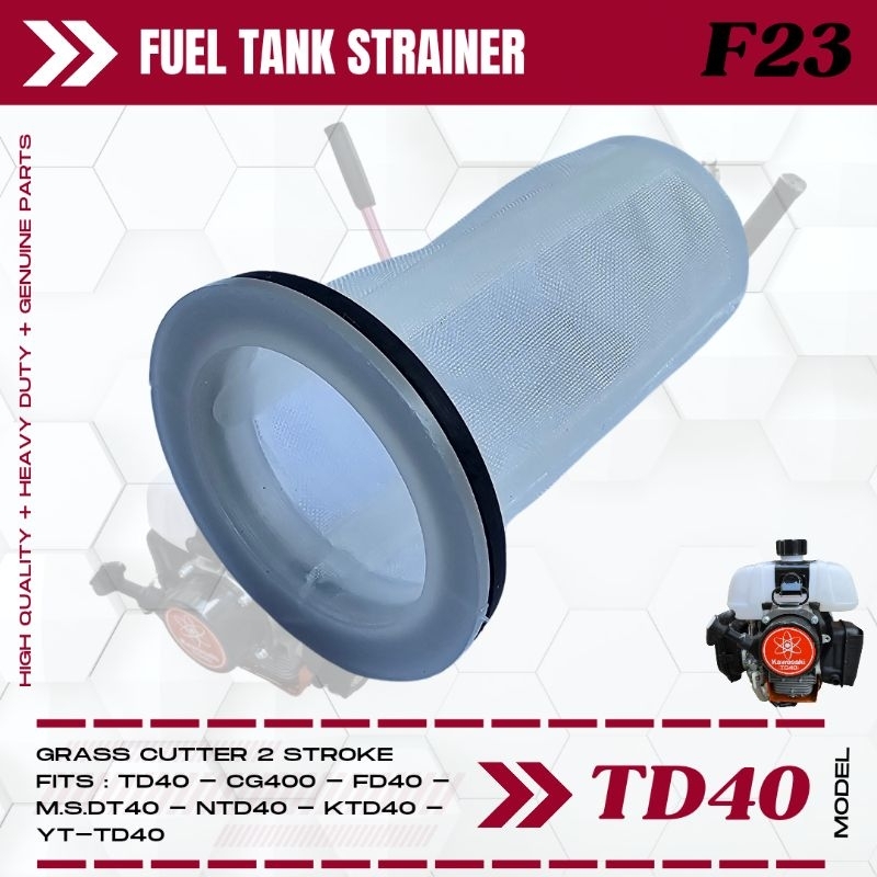Fuel Tank Strainer Kawasaki Td40 2 Stroke Grass Cutter | Shopee Philippines