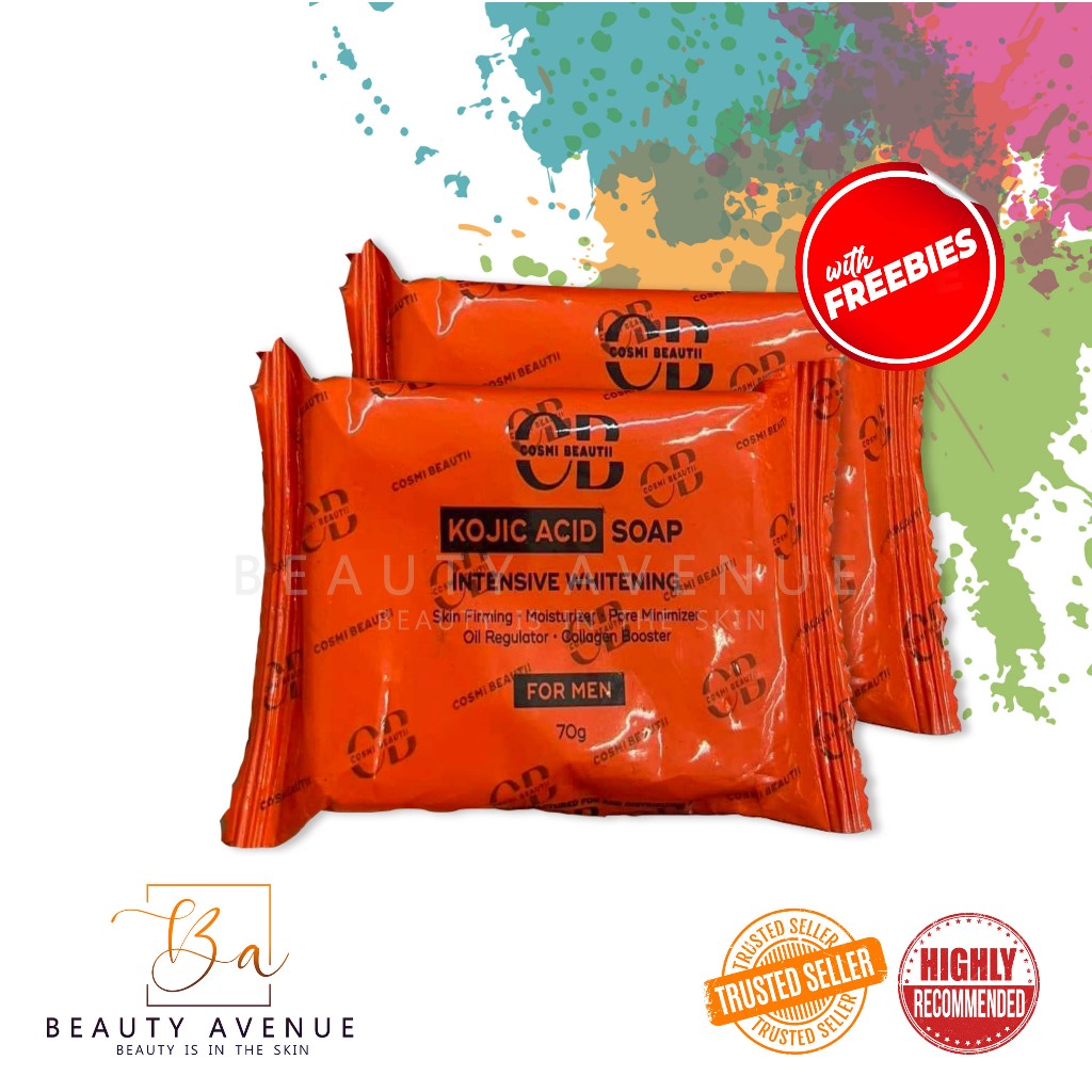 Cosmi Beautii Kojic Acid Soap CB SOAP Intensive Whitening For men 70g ...