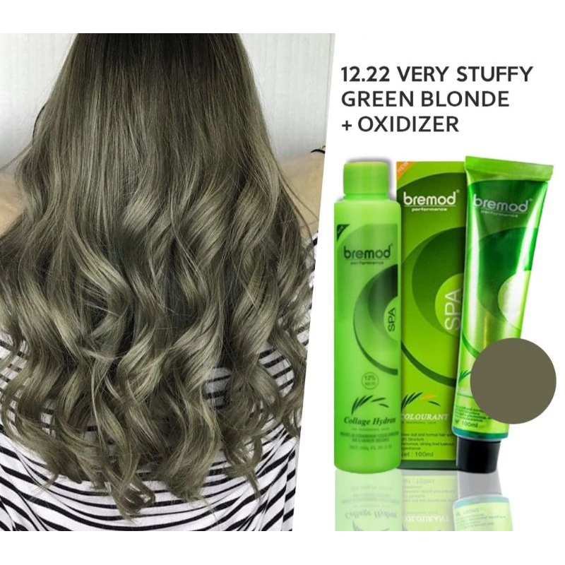 12.22 VERY STUFFY GREEN BOND_ BREMOD PERFORMANCE HAIR COLOR (NO ...