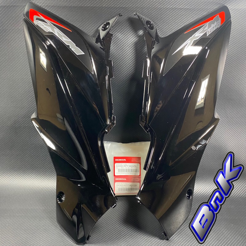 Honda cover main pipe LH RH XRM125 black genuine | Shopee Philippines