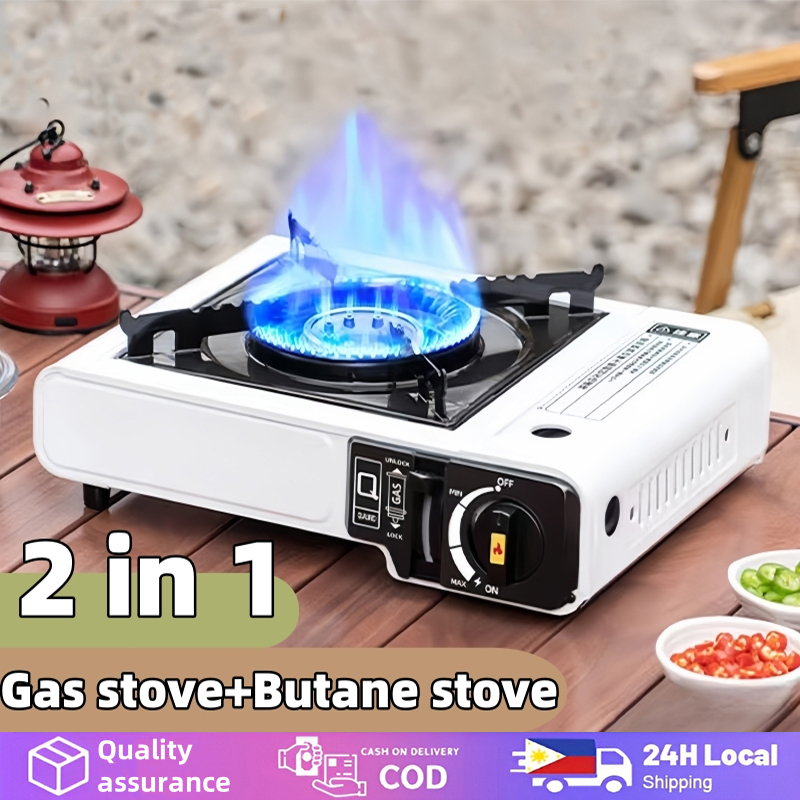 2 in 1 butane gas 4pcs stove Portable gas stove camping gas stove ...