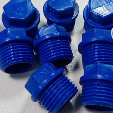 pvc blue fittings male plug good quality | Shopee Philippines