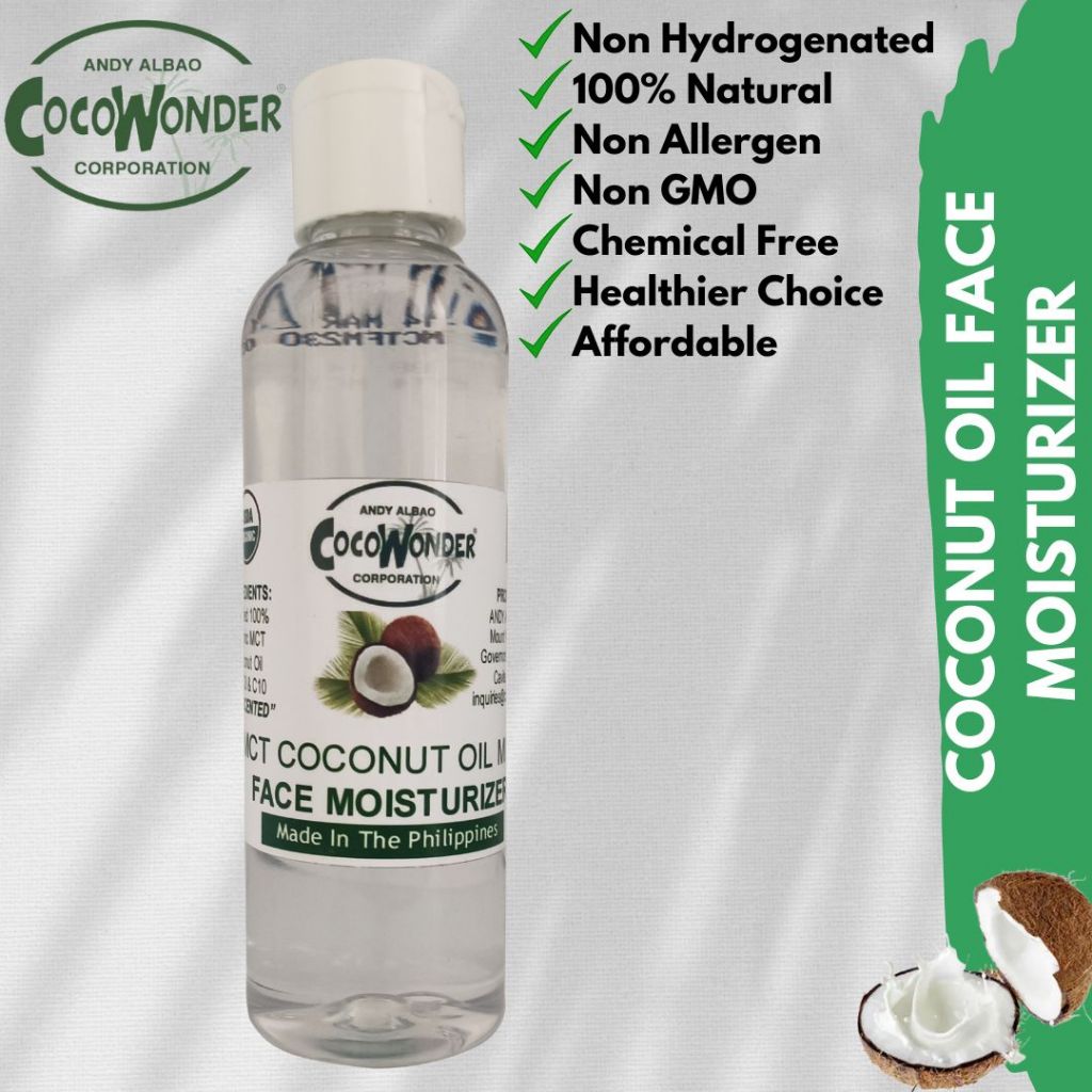 50ML MCT COCONUT OIL MIST FACE MOISTURIZER - COCOWONDER (Certified ...