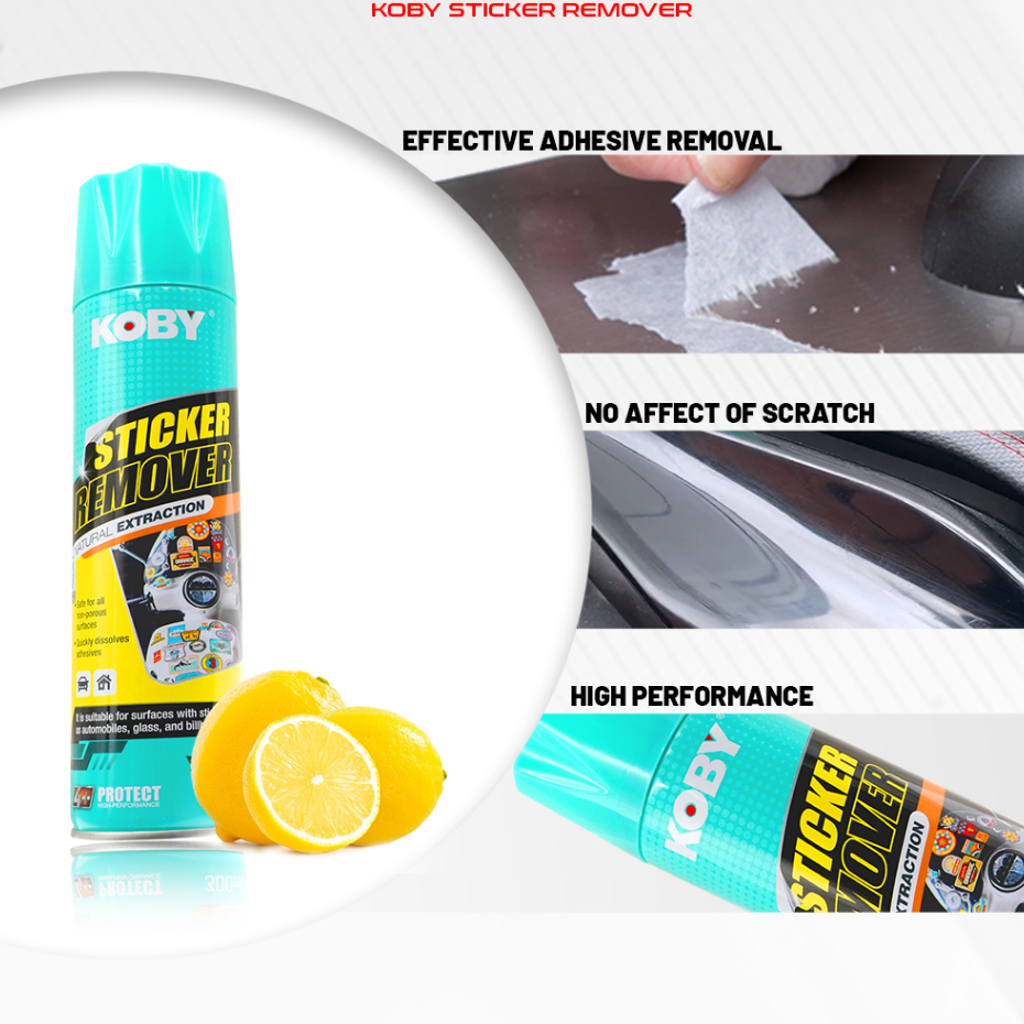 SPEEDMOTO KOBY STICKER REMOVER SPRAY 300ml | Shopee Philippines