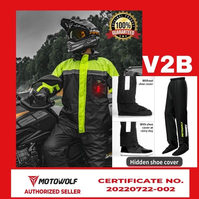 𝐎𝐑𝐈𝐆𝐈𝐍𝐀𝐋 𝐌𝐎𝐓𝐎𝐖𝐎𝐋𝐅 𝐑𝐀𝐈𝐍𝐂𝐎𝐀𝐓 𝐕𝟐 / V2B 𝐖/𝐋𝐄𝐃 𝐋𝐈𝐆𝐇𝐓 𝐒𝐓𝐑𝐎𝐍𝐆 𝐖𝐀𝐓𝐄𝐑𝐏𝐑𝐎𝐎𝐅 ...