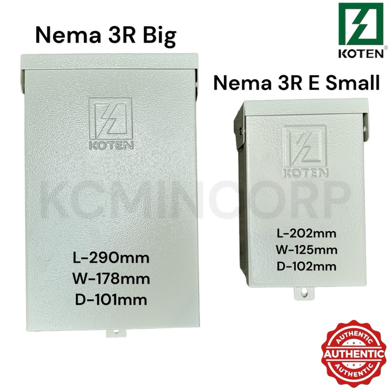 Koten Nema 3R with breaker and without 15amp, 20, 30, 40, 50, 60, 70, 100amp | Shopee Philippines