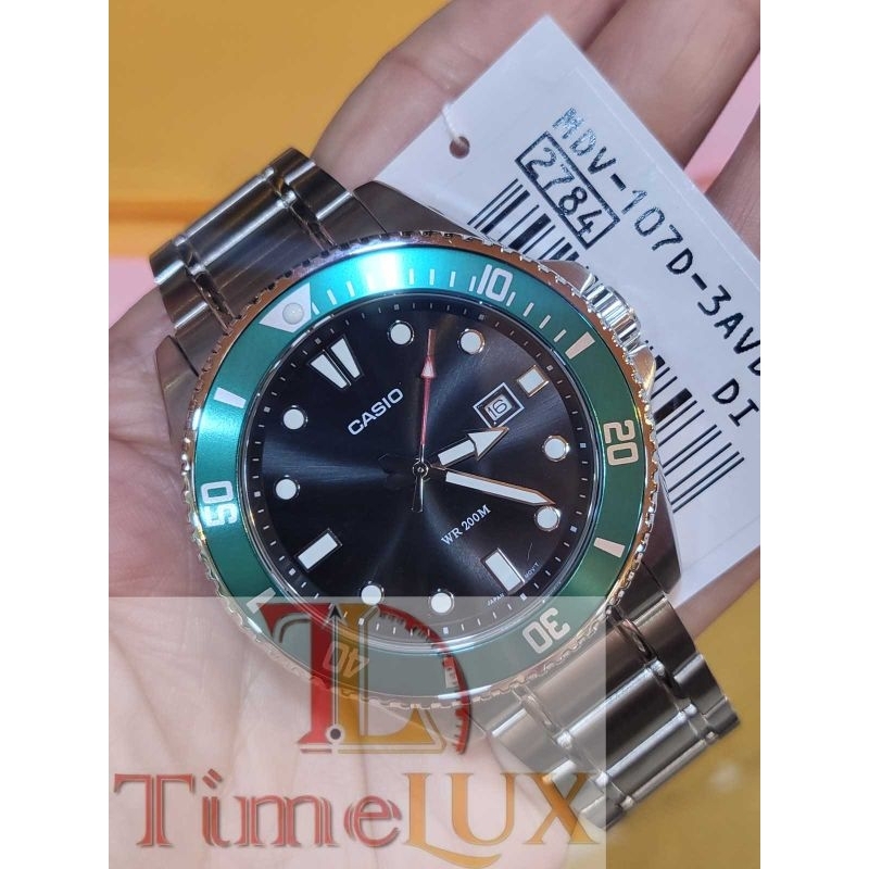 CASIO MENS SILVER MDV 107D 3A | Shopee Philippines