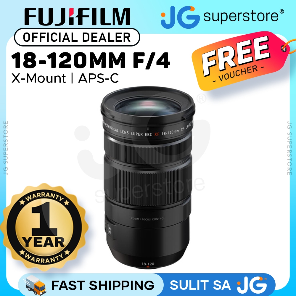 FUJIFILM XF 18-120mm f/4 LM PZ WR X-Mount Power Zoom Lens for APS-C ...