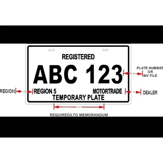 license plate - Best Prices and Online Promos - Jul 2025 | Shopee ...