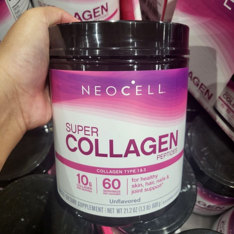Neocell Super Collagen Peptides Unflavored Powder Dietary Supplement ...