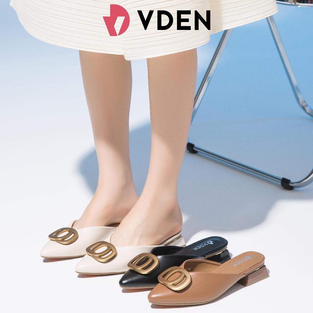 VDEN Mules For Ladies with Open-Back Pointed Toe Shoes(NEED ADD 1 SIZE ...