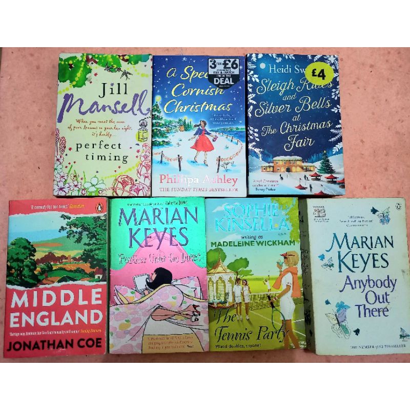 CHICKLIT ROMANCE CUTE COVERS TP MARIAN KEYES SOPHIE KINSELLA HEIDI ...