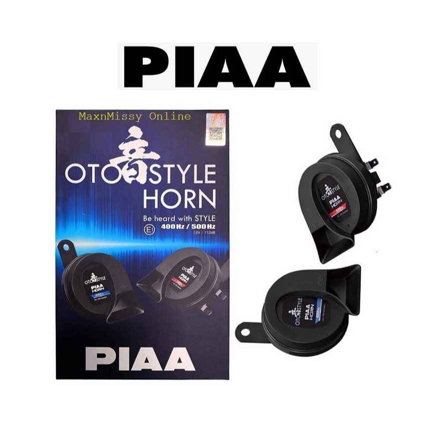 PIAA OTO STYLE HORN WITH HOLOGRAM STICKER/QR CODE 100% ORIGINAL 400Hz/500Hz | Shopee Philippines