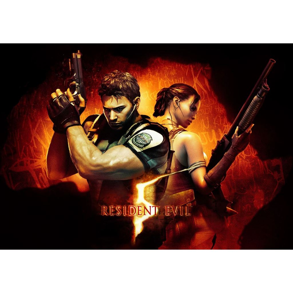 Resident Evil 5 Posters PS4 Games Poster Laminated Posters Wall ...