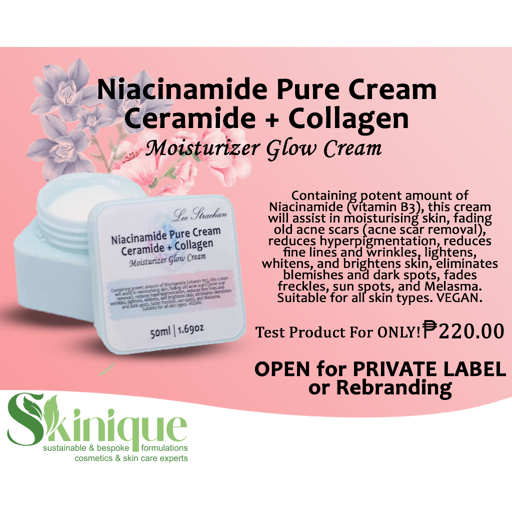 Niacinamide Pure Cream + Ceramide + Collagen | Shopee Philippines