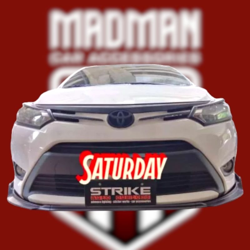 Vios 2013 to 2018 Takero Front Bumper Chin Diffuser | Shopee Philippines