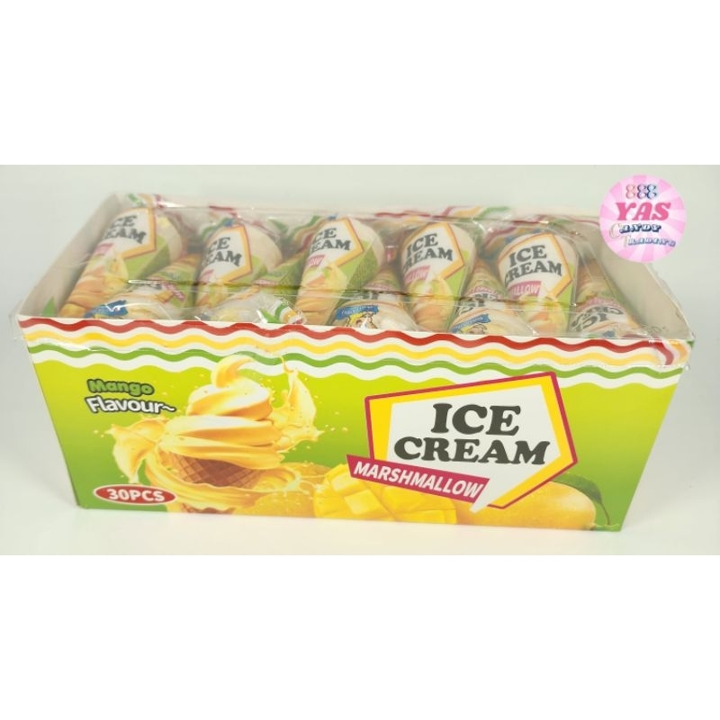 30pcs ICE CREAM MALLOWS MANGO CANDY/ loot bag fillers / paninda ...