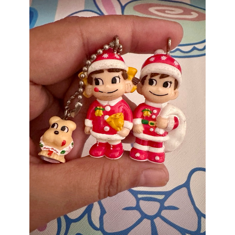 Peko and Poco Christmas Theme Keychain Couple Set | Shopee Philippines